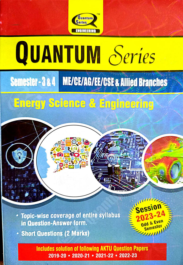 Quantum Series ENERGY SCIENCE & ENGINEERING(2023-24) – Prastuti Books