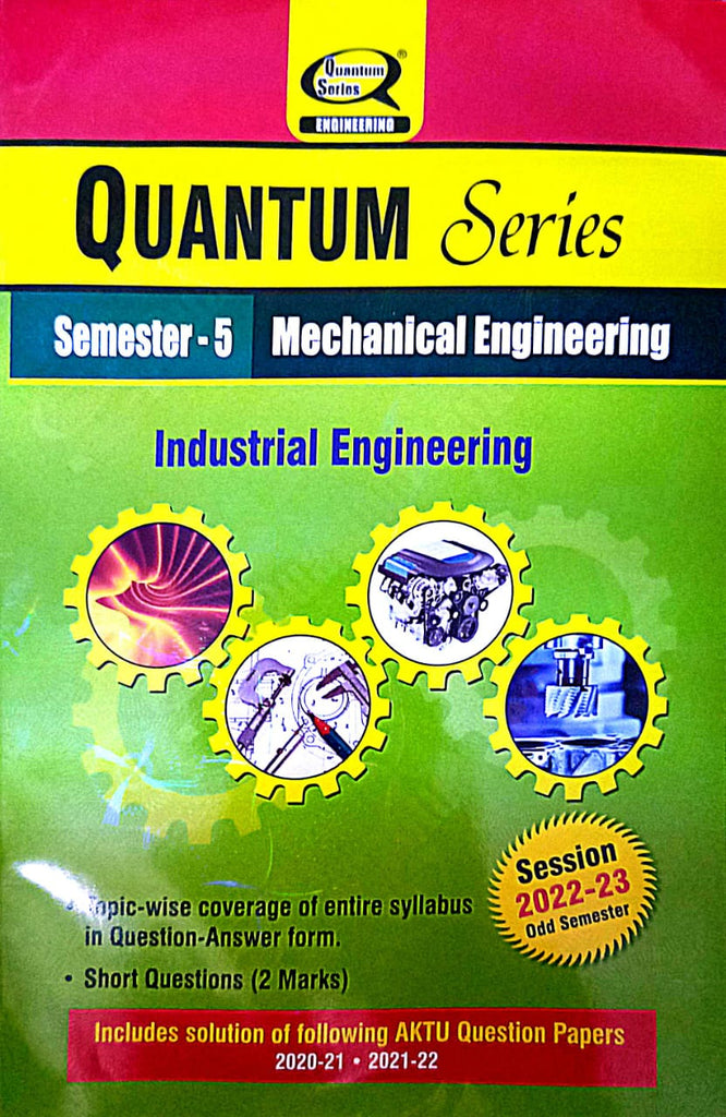Quantum Series B.Tech INDUSTRIAL ENGINEERING 2022-23 – Prastuti Books