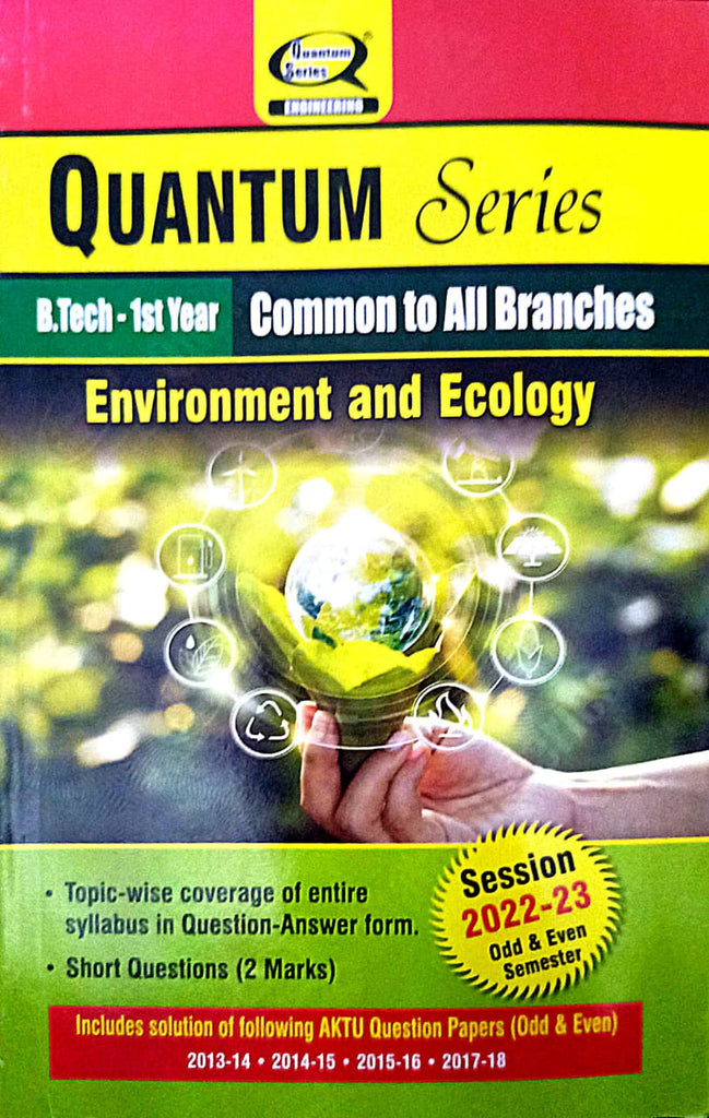 Quantum Series B.Tech ENVIRONMENT AND ECOLOGY 2022-23 – Prastuti Books