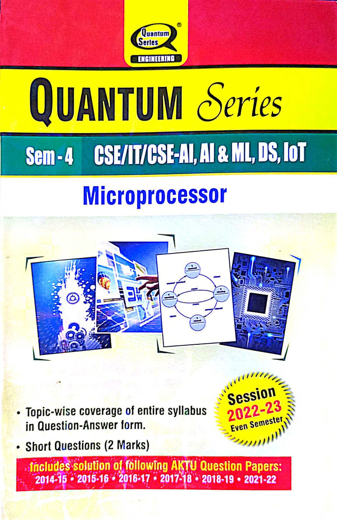 Quantum Series MICROPROCESSOR 2022-23 – Prastuti Books