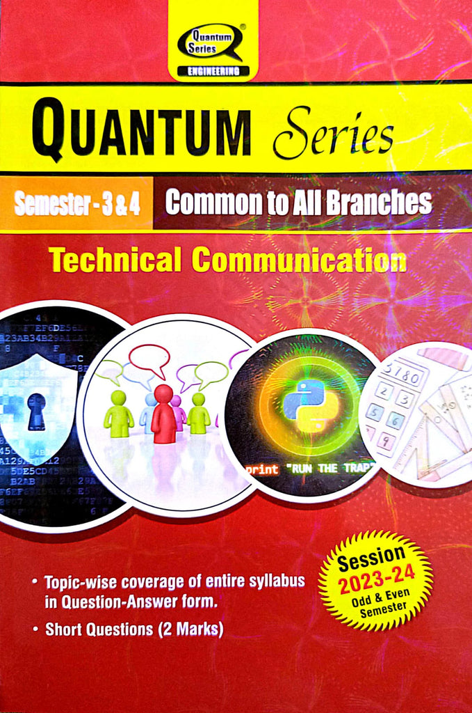 Quantum Series TECHNICAL COMMUNICATION(2023-24) – Prastuti Books