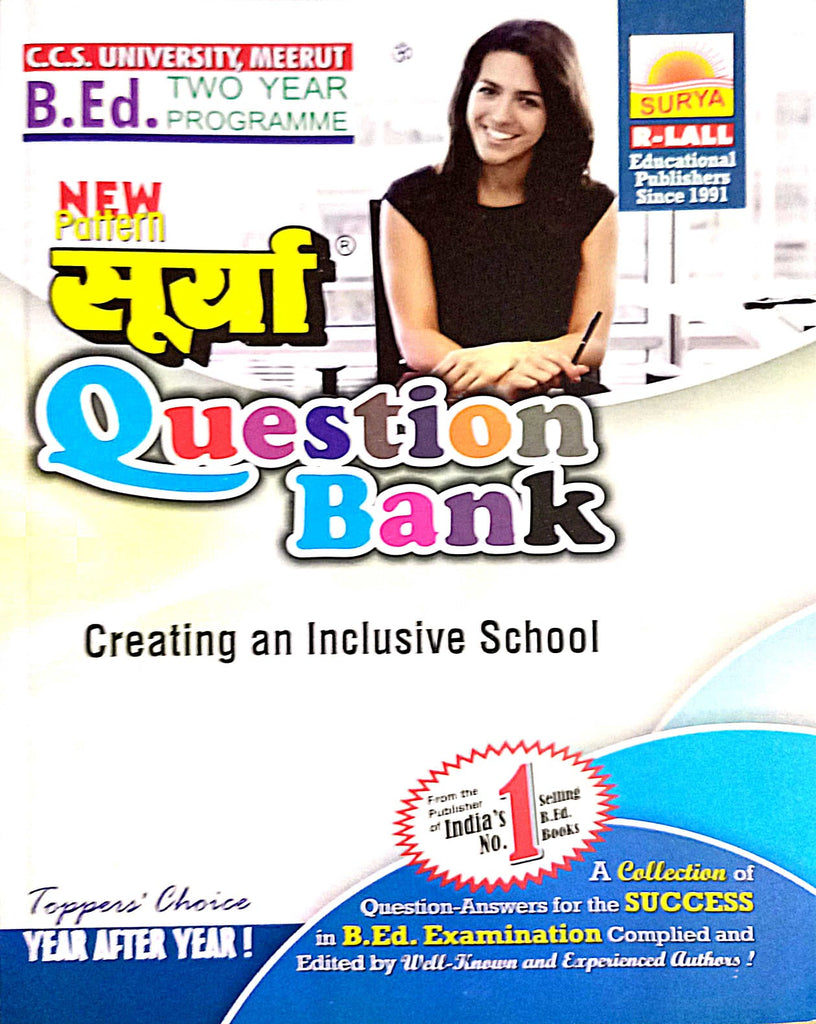 Creating An Inclusive School Surya Question Bank - English – Prastuti Books