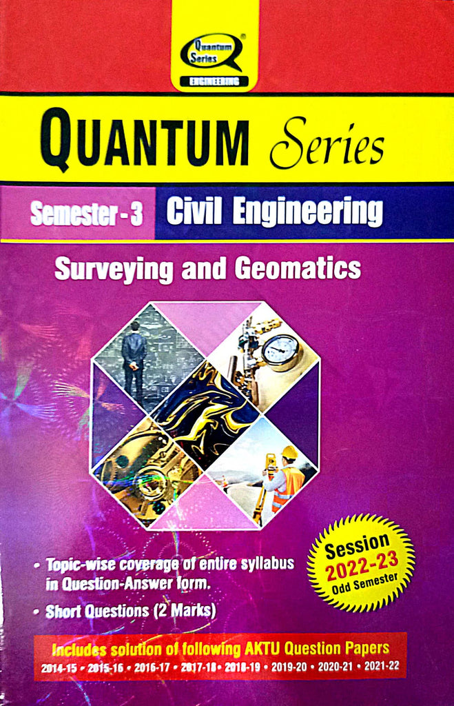 Quantum Series SURVEYING AND GEOMATICS 2022-23 – Prastuti Books