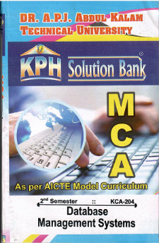 MCA - KPH Solution Bank - 2nd sem – Prastuti Books