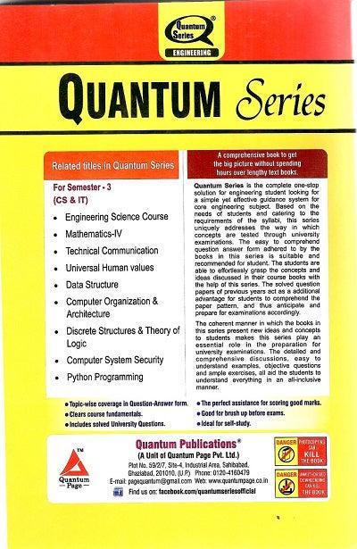 Quantum Series B.Tech Sem-3rd Data Structure 2022-23 – Prastuti Books